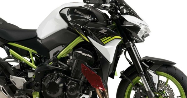 PUIG SPOILER DOWNFORCE NAKED KAWASAKI Z900 2020-2023 ROSSO