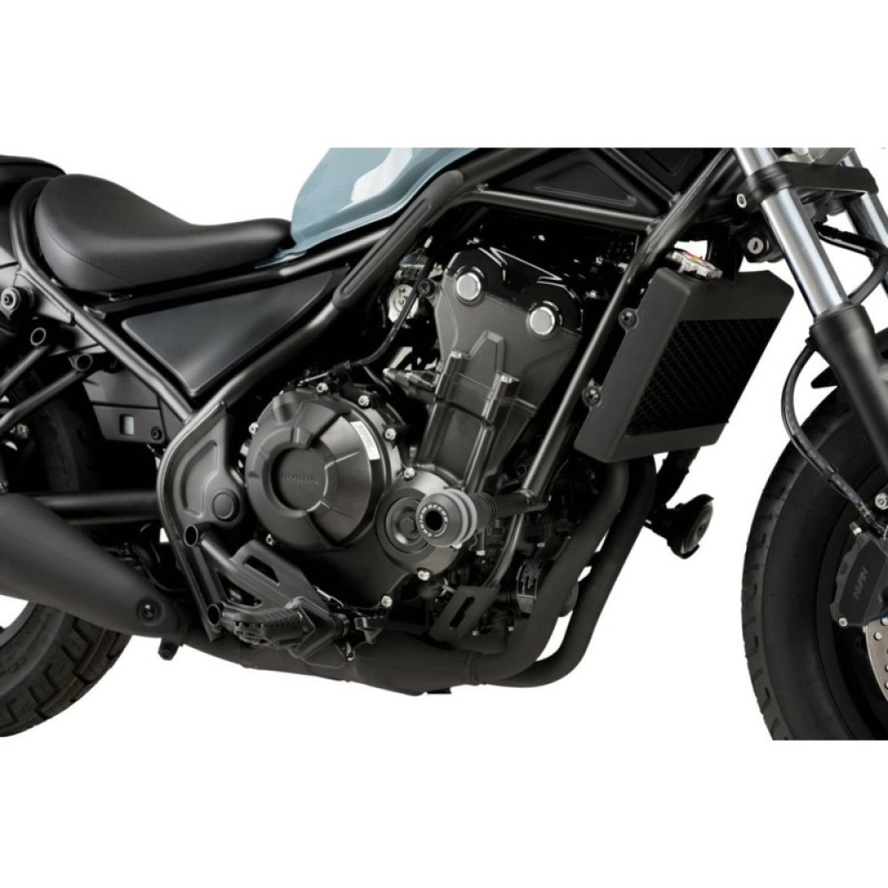 PUIG TAMPONI PARATELAIO MOD. VINTAGE 2.0 HONDA CMX500 REBEL 2020-2023 NERO