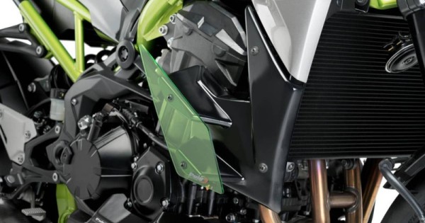 PUIG SPOILER DOWNFORCE NAKED KAWASAKI Z900 2020-2023 VERDE